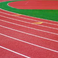 China Newest System Running Track With High Shock Absorption Flexibility Tartan Rubber Athlete Track for sale