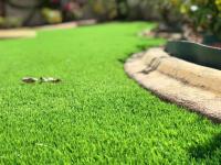 China UV Resistant 12600-21000 Density Garden Artificial Grass With Waterproof Polyurethane Coated Backing for sale