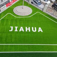 China UV Resistant 12600-21000 Density Garden Artificial Grass Turf for sale