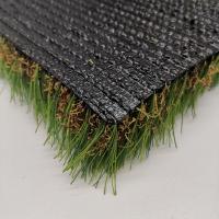 China Realistic Artificial Grass Turf For Garden With Drainage Holes for sale