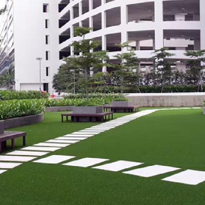 China Ultimate Garden Turf Grass Mat Drainage Capacity 18 Stitches Pe/Pp for sale