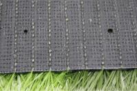 China 8000-15000 Dtex Stem Shape Artificial Football Turf With PP Net SBR Backing for sale