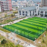 China Cost-Effective 40mm PP Synthetic Turf for Community Centers FIFA Certified 55mm Monofilament Turf for Competitive Play for sale