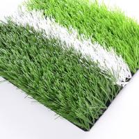 China 50mm Pile Height Artificial Football Pitch Disease Resistant Weaving Technique With Rubber Granules for sale
