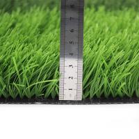 China Premium Disease Resistant 50mm Pile Height China Synthetic Grass Football Pitch With PP Net SBR Backing for sale
