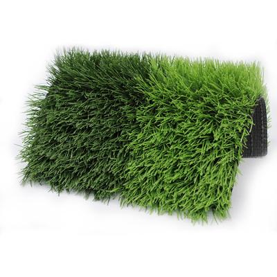China Premium Disease Resistant 50mm Pile Height China Synthetic Grass Football Pitch With PP Net SBR Backing for sale