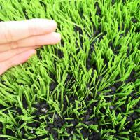 China China Artificial Football Pitches 8000-15000 Dtex Efficient Drainage Rubber Granules / Quartz Sand for sale