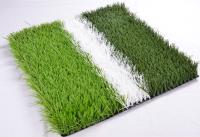 China China Artificial Football Pitches 8000-15000 Dtex Efficient Drainage Rubber Granules / Quartz Sand for sale