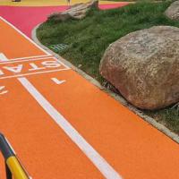 China Custom Easy Maitanance Easy Installation EPDM Rubber Running Track With Free Samples Easy Installation Custom Surface Color for sale