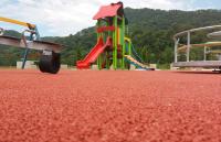 China Customizable EPDM Track Surface Excellent Shock Absorption Abrasion Slip Resistance for sale