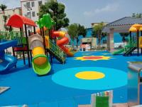 China Custom EPDM Rubber Running Track All Weather / Lower Cost Easy Installation Excellent Shock Absorption Many Colors Available for sale
