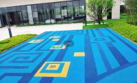 China Colorful EPDM Rubber Running Track With Easy Installation Slip Resistant Surface UV Resistant for sale