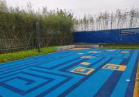 China Colorful EPDM Rubber Running Track With Easy Installation Slip Resistant Surface UV Resistant for sale