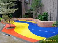 China Customized EPDM Rubber Running Track Excellent Flexibility Slip Resistance Many Colors Available for sale
