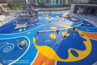 China 10mm EPDM Rubber Running Track With Easy Installation Excellent Slip Abrasion Resistance for sale