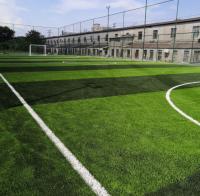 China 16.5 Stitch Artificial Football Turf With PP Net SBR Backing - Durable And High Quality Surface For Sports for sale