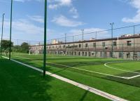 China 16.5 Stitch Artificial Football Turf With PP Net SBR Backing - Durable And High Quality Surface For Sports for sale