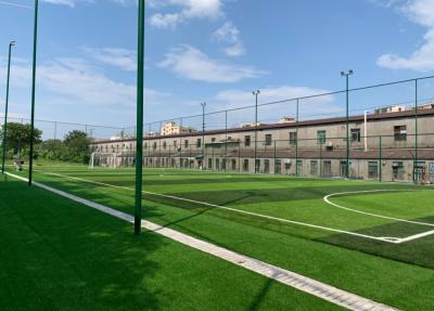 China 16.5 Stitch Artificial Football Turf With PP Net SBR Backing - Durable And High Quality Surface For Sports for sale