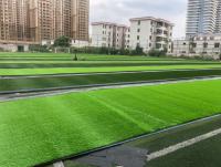 China 50mm Stem Shape Artificial Football Pitches With Disease Resistance for sale