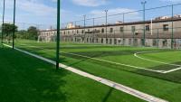 China Durable Artificial Grass Mats Synthetic Turf 50mm Pile Height Effective Drainage System for sale