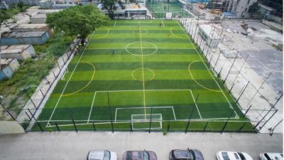 China Durable and UV Resistant Premium Artificial Grass for Football Fields for sale