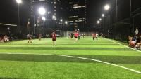 China 8000-15000 Dtex Artificial Football Turf With Disease Resistance 16.5 Stitches for sale