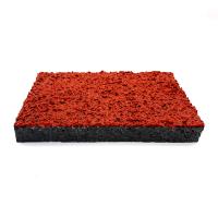 China High Weather Resistance Tartan Running Track Easy Installation EPDM Buffer Layer Surface for sale