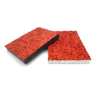China Cushioned Track Series Tartan Running Track Damage Resistant Durability for sale