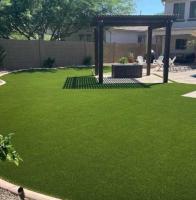 China 1.57 Pile Lush Artificial Green Turf With PP Net PU Backing for sale