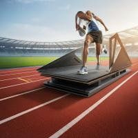 China IAAF Certified Running Track With Enhanced Friction And Shock Absorption for sale
