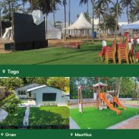 China Artificial Grass for Garden Decoration Fake Grass Synthetic Turf UV Resistant Easy Install for sale