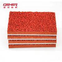 China Mixed-Structure Plastic Running Track with PU and EPDM Particles High Performance Hybrid Athletic Track for Professional Use for sale