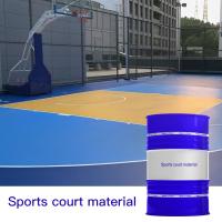 China High Performance Elastic Acrylic Surface for Outdoor Tennis Courts Multiple Layer System with UV Protection for sale