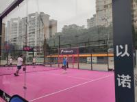 China Customized Durable Outdoor Padel Court Tennis Court With Anti-Slip Turf 10x20m Indoor Outdoor Cricket Court for sale