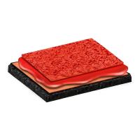 China Long Lasting EPDM Rubber Running Track for sale