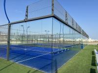 China PU Backing Padel Court Paddle Court Construction Customized Color for sale
