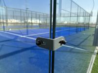 China Professional Padel Court Facilities High-Strength Fencing Rustproof Metal Frames Safety Glass Energy-Saving Lights Wear-Resistant Turf Set for sale