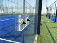 China Professional Padel Court Facilities High-Strength Fencing Rustproof Metal Frames Safety Glass Energy-Saving Lights Wear-Resistant Turf Set for sale