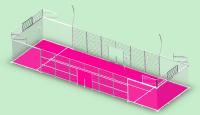 China International Padel Court Supplier Bulk Export Of Fencing Frames Glass And Other Facilities OEM/ODM for sale