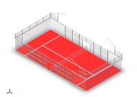 China International Padel Court Supplier Bulk Export Of Fencing Frames Glass And Other Facilities OEM/ODM for sale