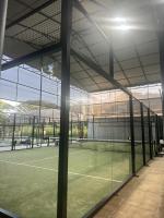 China Professional Padel Court Package 12mm Tempered Glass Walls & Aluminum Frame for sale