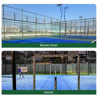 China Professional Portable Frame Padel Court Easy Assembly Quality Assurance for sale