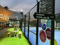 China Professional Portable Frame Padel Court Easy Assembly Quality Assurance for sale