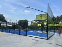 China Factory Price Directly High Quality Indoor Outdoor Panoramic Padel Court Padel Club Using Padel Tennis Court for sale