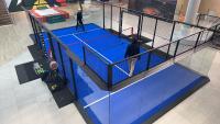 China Durable Super Panoramic Padel Tennis Court 15 Years Rust-Free Guarantee Easy Setup Outdoor Sports Venue for sale