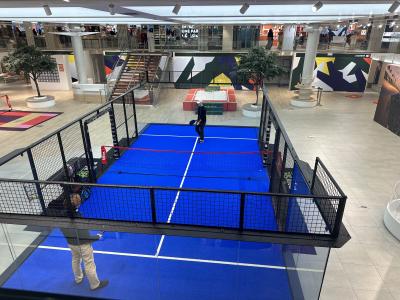 China Durable Super Panoramic Padel Tennis Court 15 Years Rust-Free Guarantee Easy Setup Outdoor Sports Venue for sale