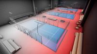 China Customizable Padel Tennis Court with Tempered Glass & Artificial Turf | Your Brand, Your Court for sale