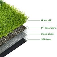 China UV-Resistant Artificial Turf with 50 mm Pile Height Child Safe and Easy Installation for Youth Training Centers for sale