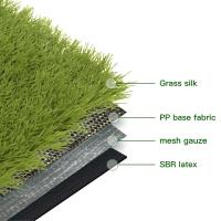 China ISO9001 Certified Artificial Grass with 8 Years Life Time and 3/8 Inch Gauge for Professional Football Pitches for sale