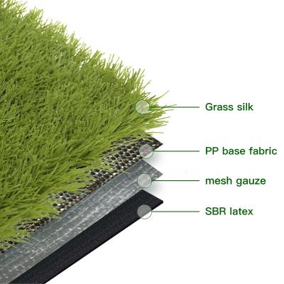 China ISO9001 Certified Artificial Grass with 8 Years Life Time and 3/8 Inch Gauge for Professional Football Pitches for sale